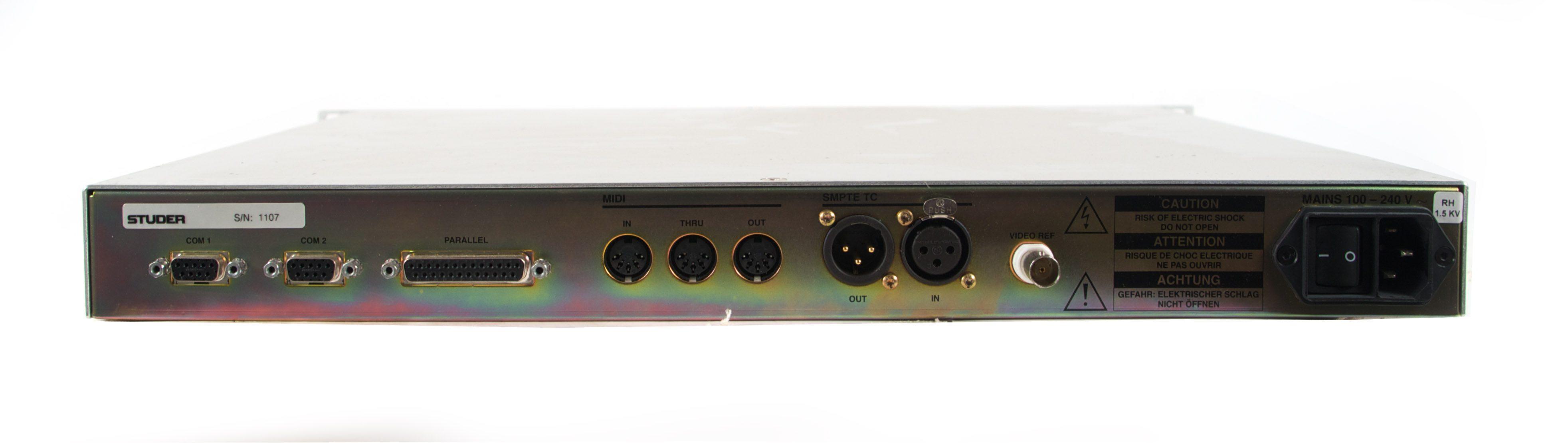 vintagetools shop | STUDER Timecode Reader / Generator TC2