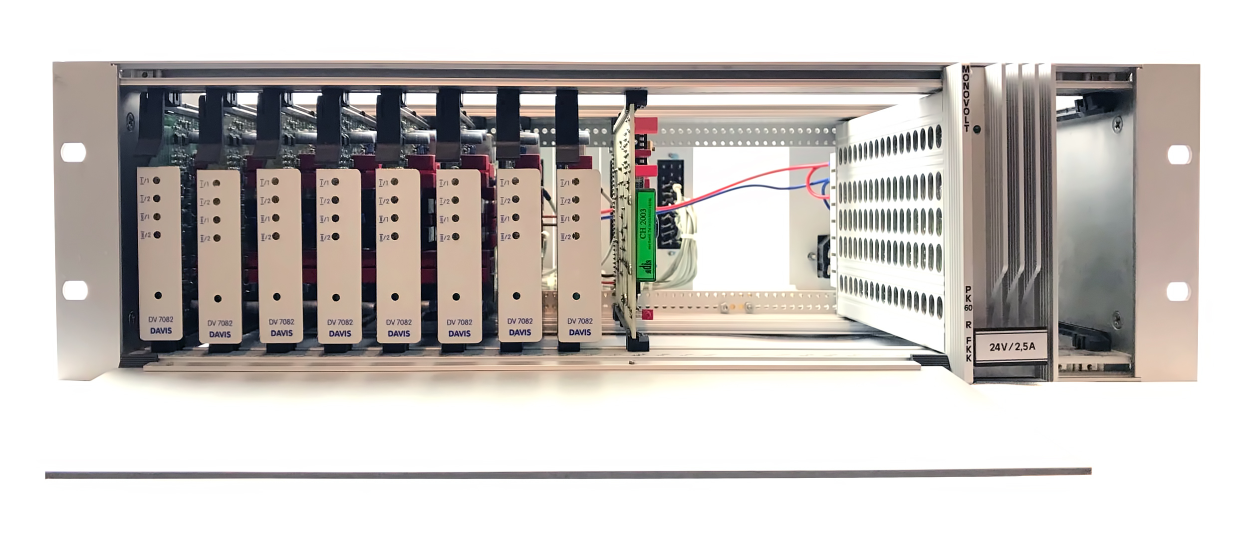 vintagetools shop | Custom DAVIS DV 7080 distribution amp rack