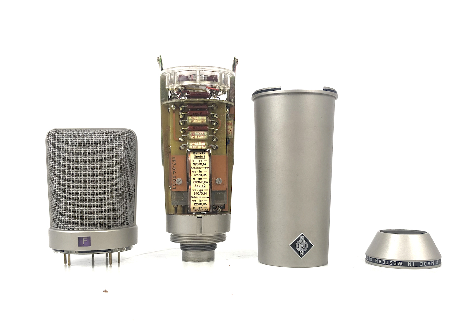 vintagetools shop | 2x Neumann M269c vintage Röhrenmikrofon | Stereo Set