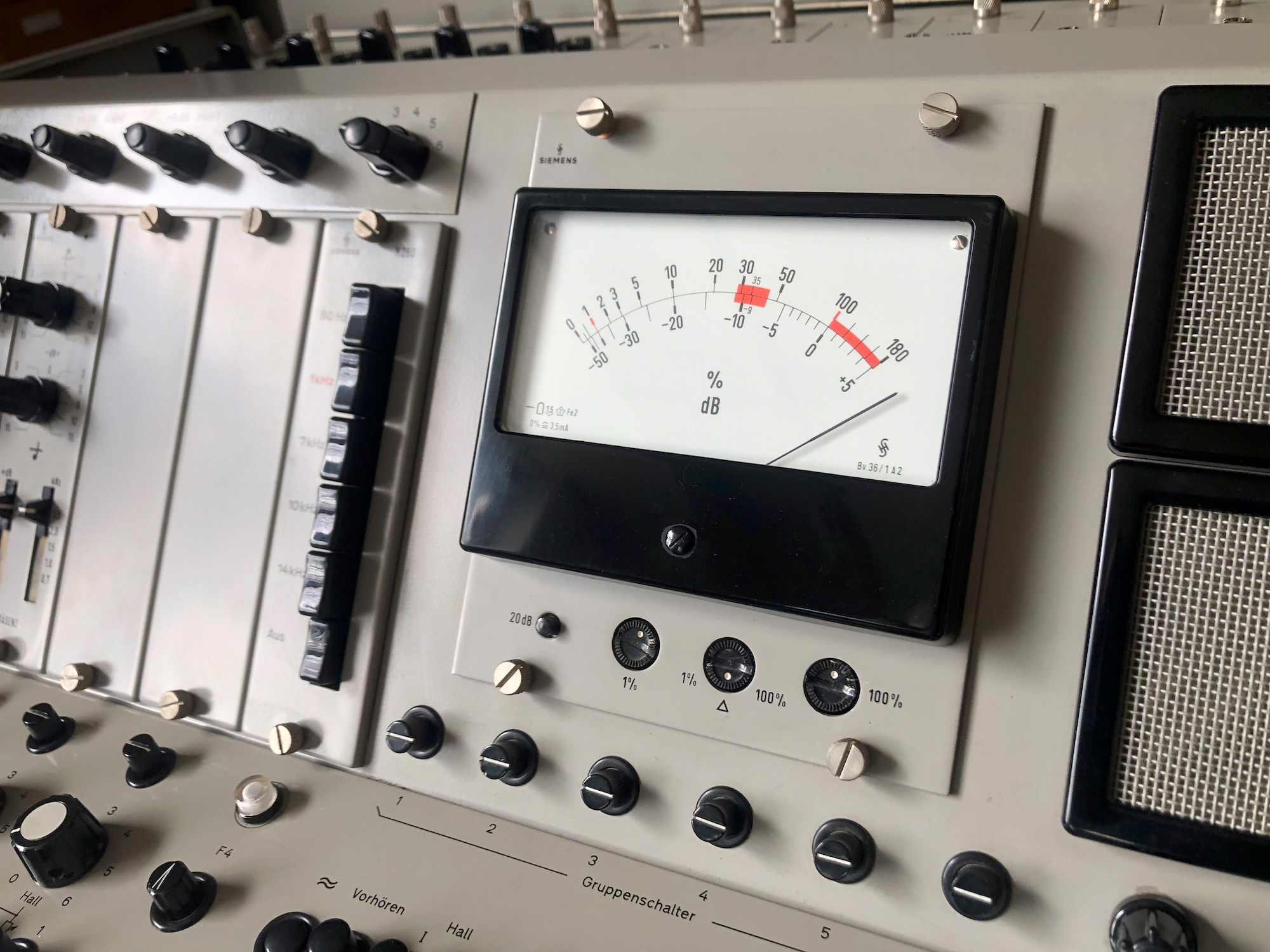 vintagetools shop | Siemens Sitral M444-A2 mixing desk | 1960´s