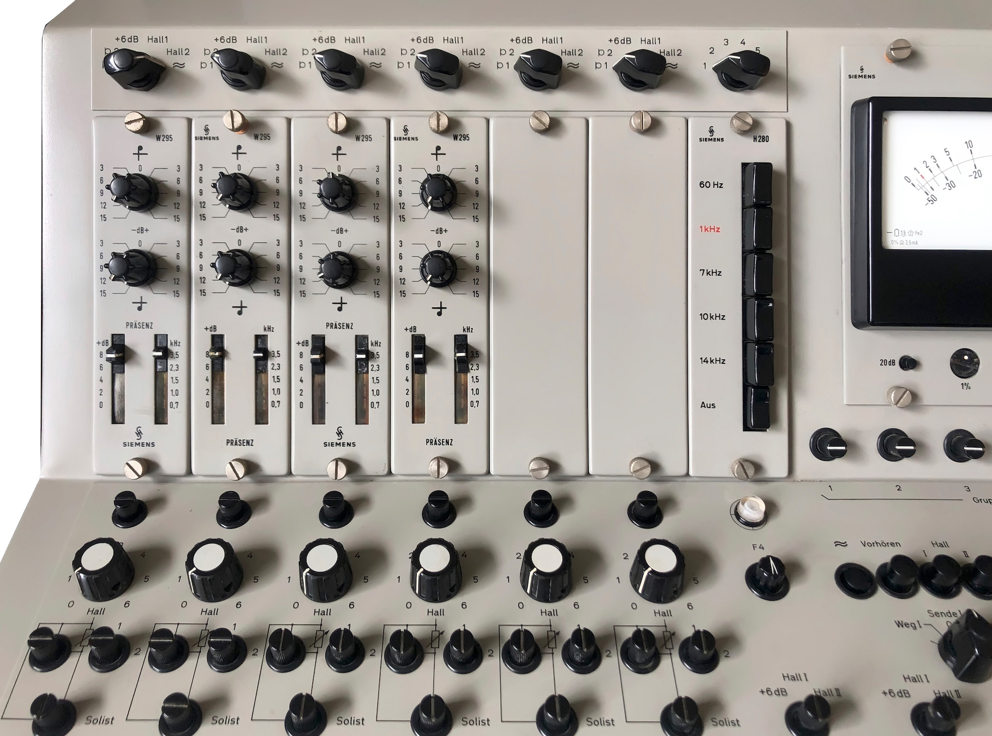 vintagetools shop | Siemens Sitral M444-A2 Analogmischpult - mono